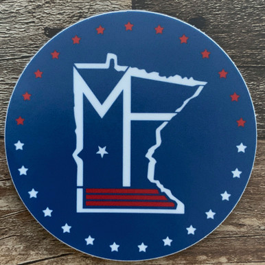 MNMF Patriotic Sticker - Farm Focused