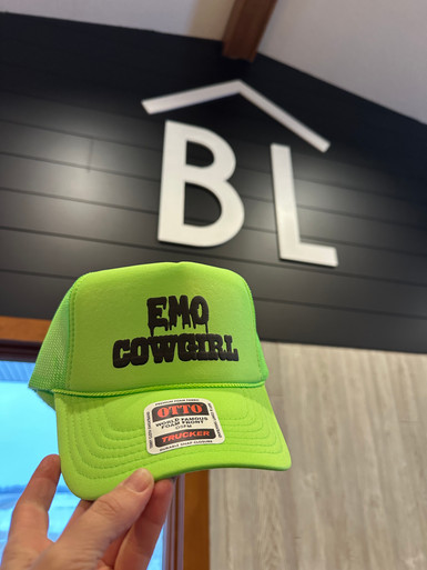 Emo Cowgirl Foam Front Trucker Hat - Farm Focused