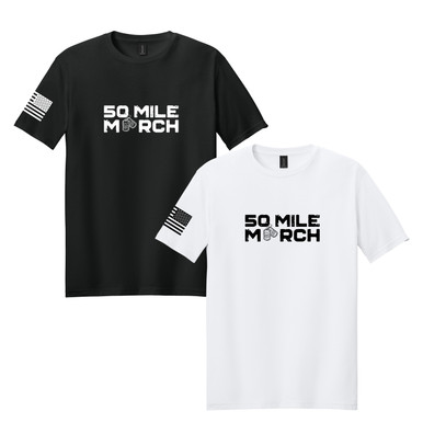 50 Mile March Logo Tee