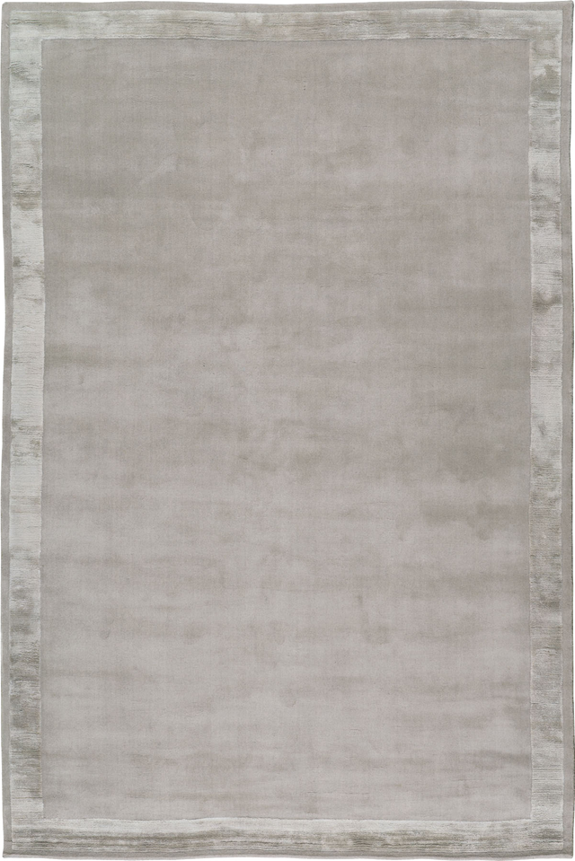 Wizlet Grey Plain Wool rug by Farrow & Ball