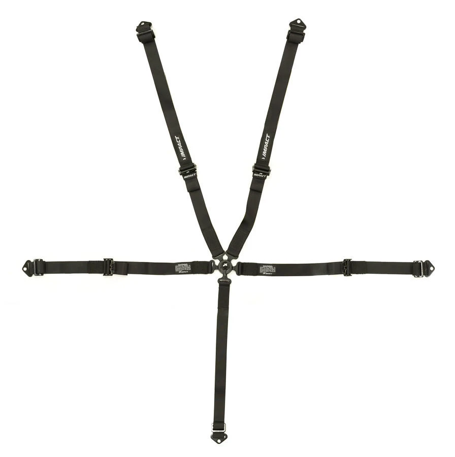 Impact Racing 5-Pt Qm Harness Camlock Pull Down