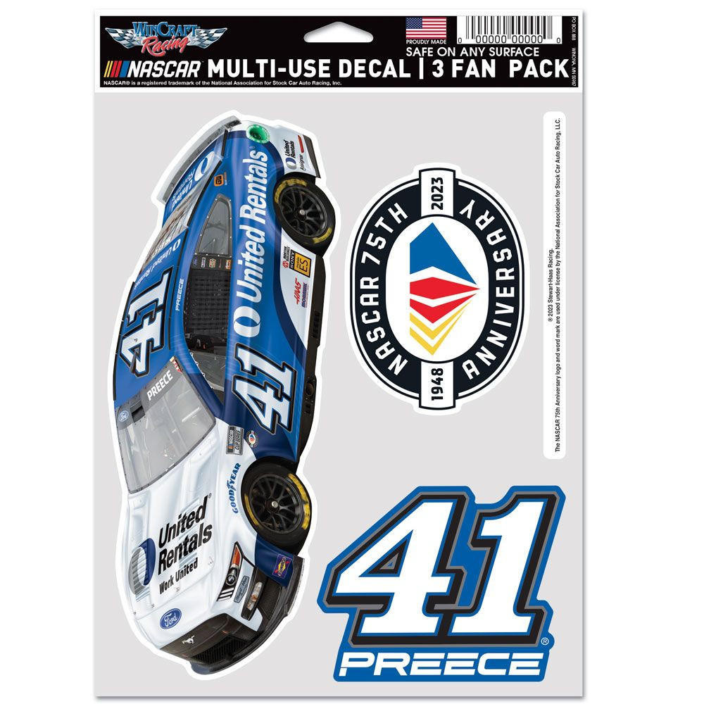 Ryan Preece #41 Multi Use 3 Fan Pack