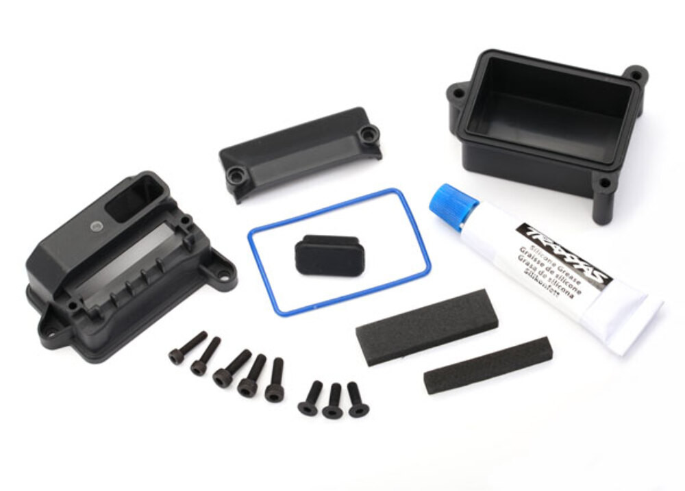 Traxxas Sealed Receiver Box with Hardware (8924) - RaceChoice.com