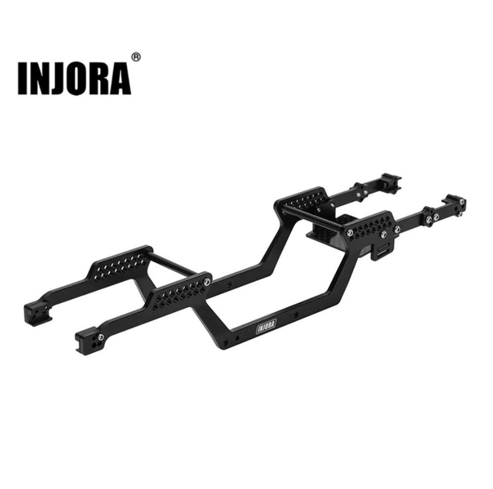 INJORA Universal LCG Chassis Frame Kit for 1/18 TRX4M Upgrade (Aluminum ...