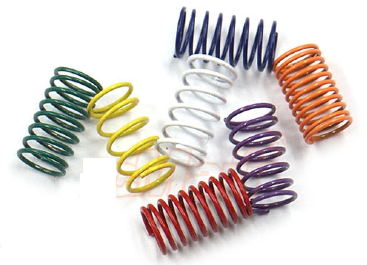 PN Racing Mini-Z Center Shock Spring Set Color Coded Universal Fit 7pcs ...