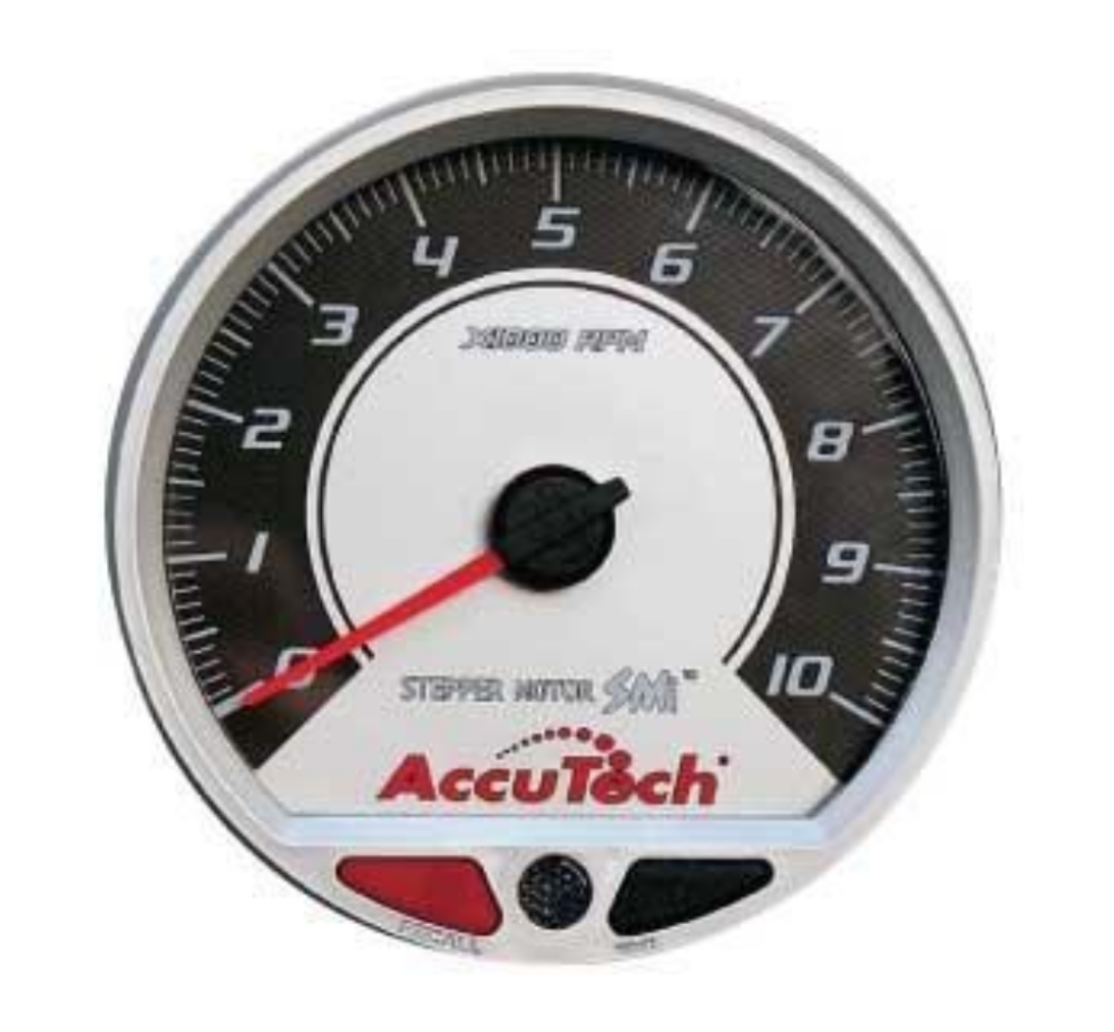 Longacre 44381 AccuTech SMi 'Stepper Motor' Memory Tachometer 4-1/2 ...