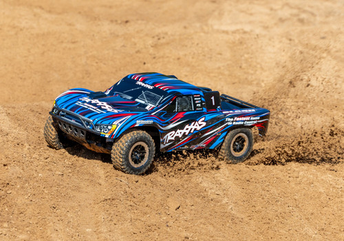Traxxas Slash 2WD BL-2s- Blue (58334-4-BLUE) - RaceChoice.com
