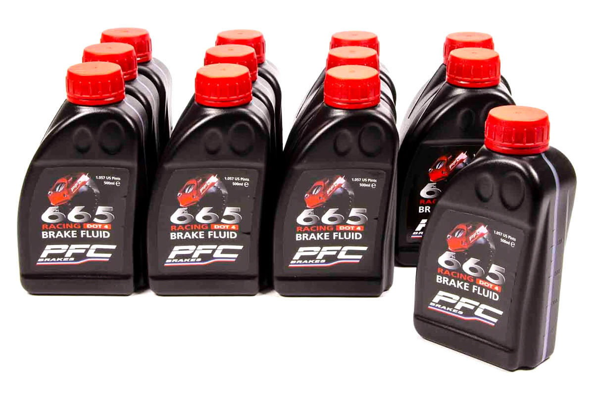 Performance Friction Brake Fluid Rh665 500Ml Bottle Case 25.0038