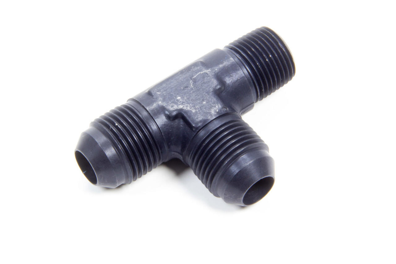 Earls Adapter Fitting Tee Npt On Run 8An To 3/8 Npt
