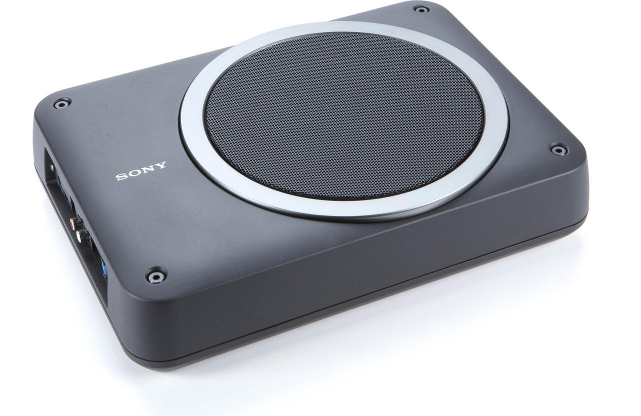 Sony Xs-Aw8 Powered 8" 75 Watt Under-Seat Subwoofer Enclosure