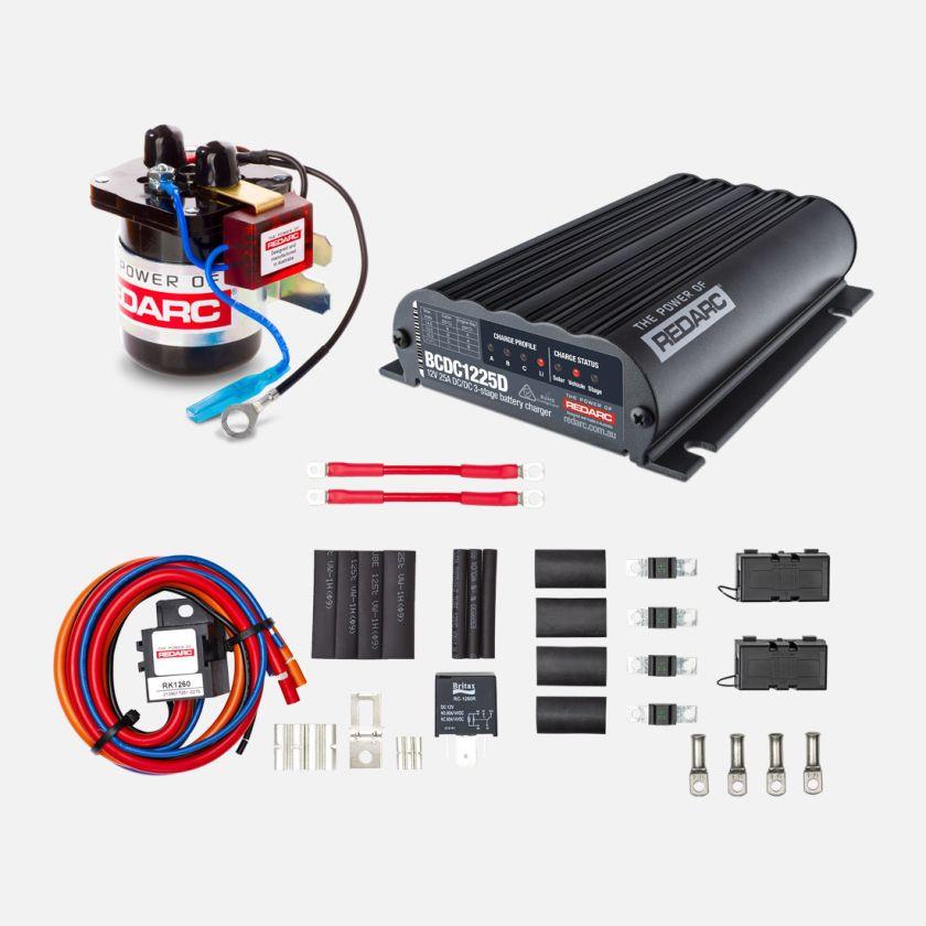 Redarc Dual Battery Winch Kit
