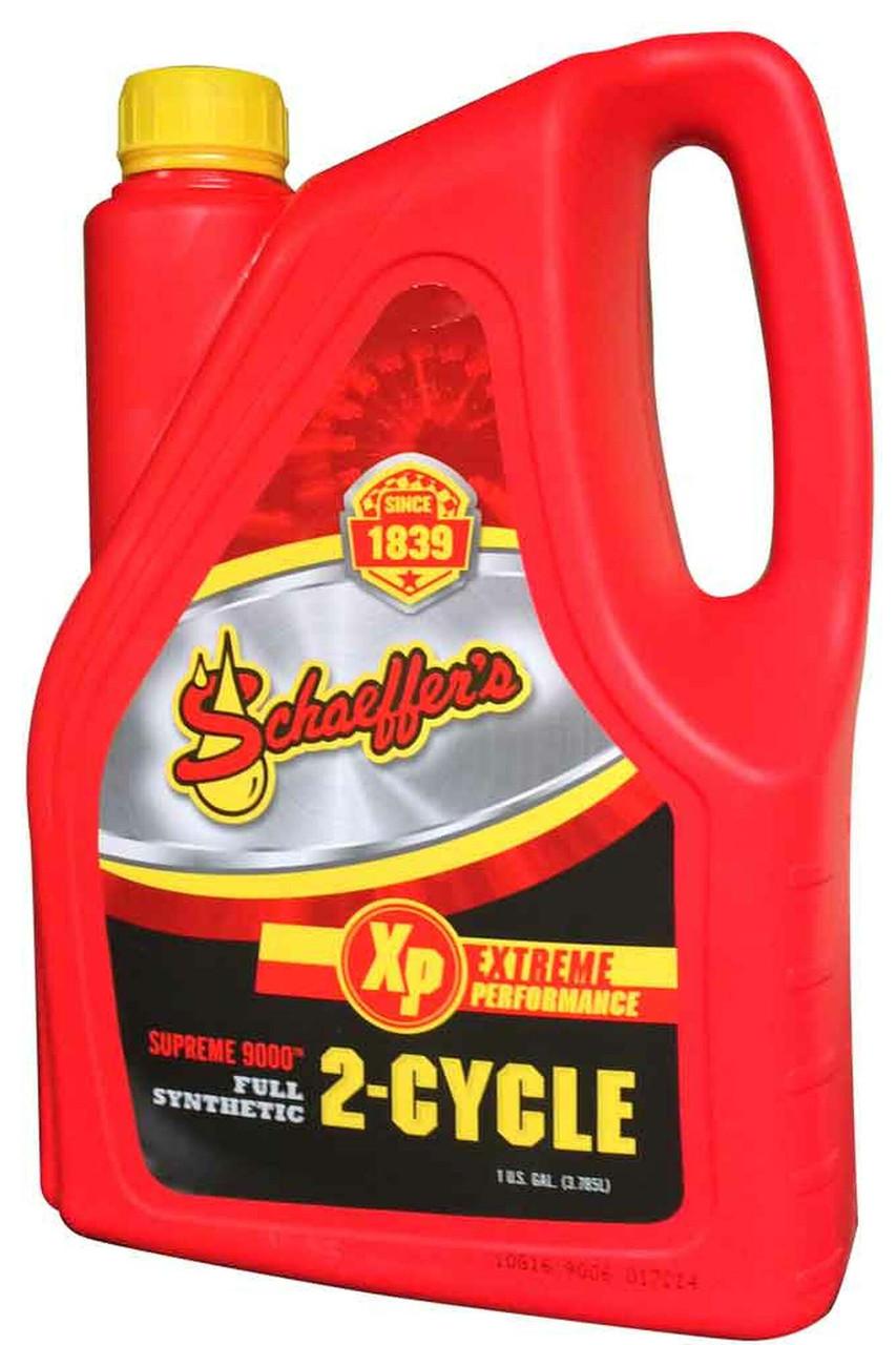 Schaeffer Oil Supreme 9000 Full Synthetic 2-Cycle Racing Oil - 1 Gallon
