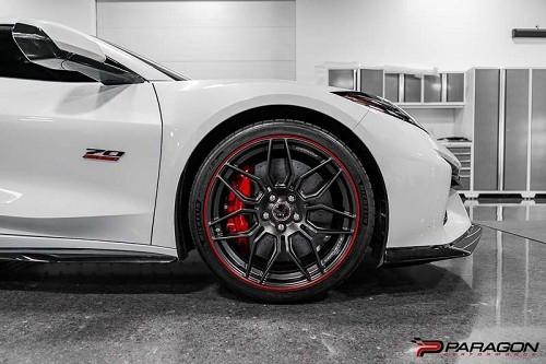 Paragon Performance C8 Corvette Z06 Front Lift Lowering Collars