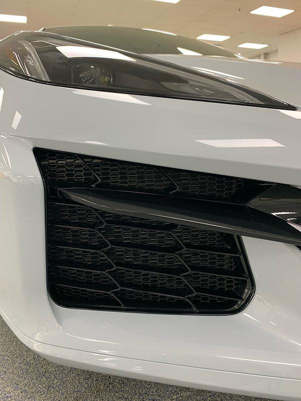 Radiator Grill Store C8 Z06 And E-Ray Corvette 2023-2025 Abs Hexagon ...