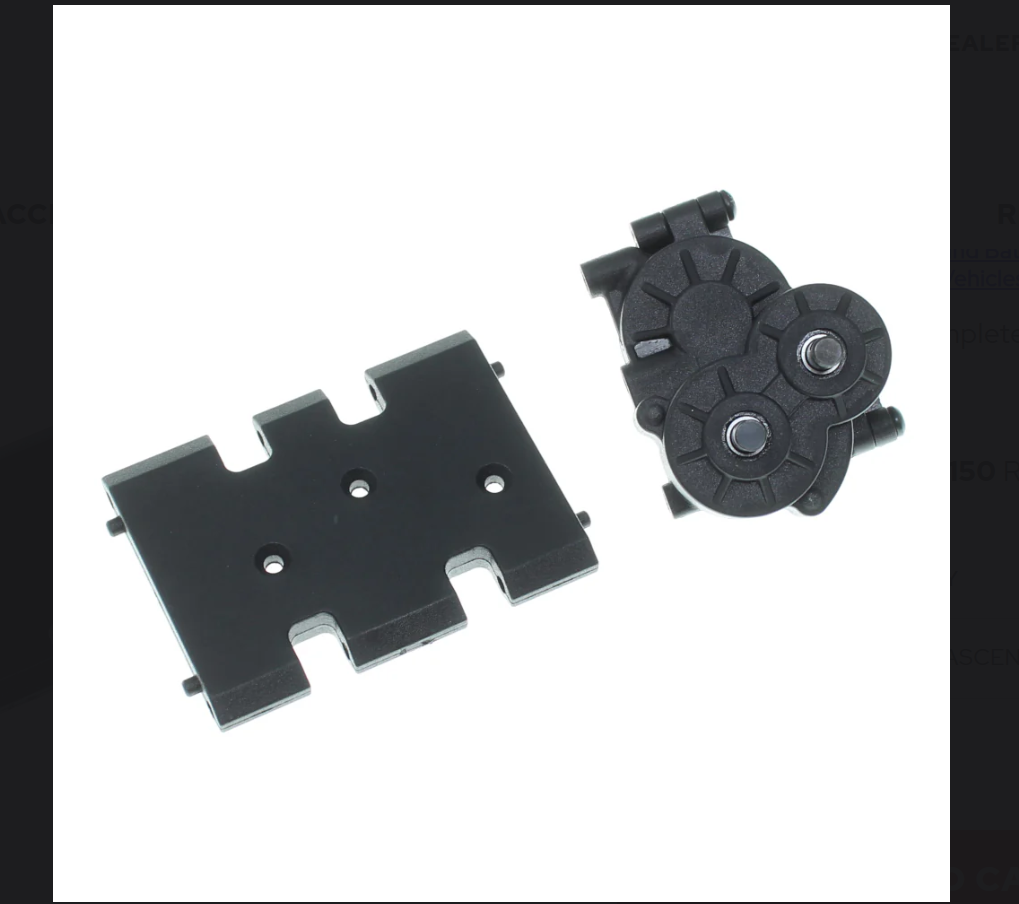 Redcat Racing RER22653 Center Transfer Case Complete w/ Skid Ascent ...