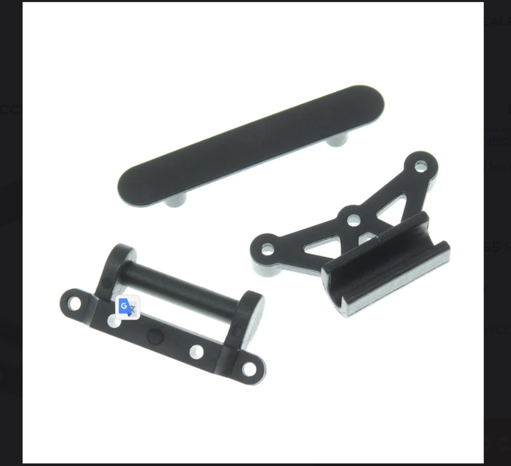 Redcat Racing RER22141 Front Body Mount Hinge Set SixtyFour Lowrider ...