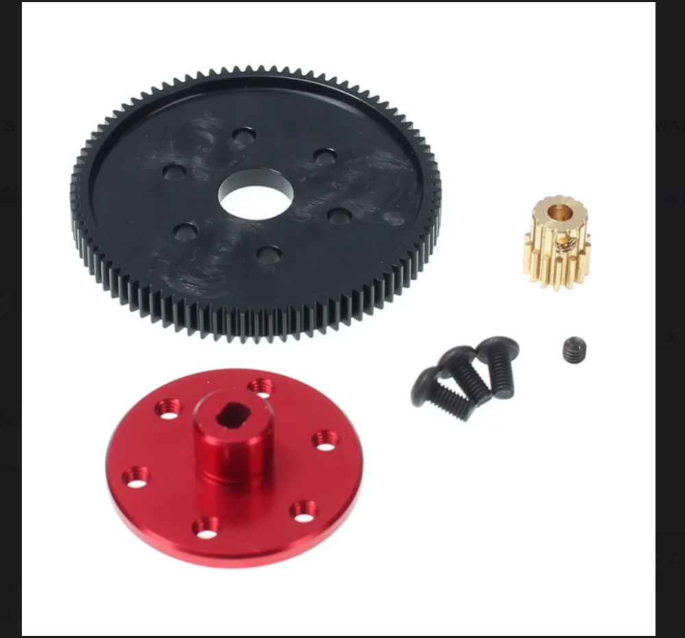 Redcat Racing 48 Pitch Gear Conversion Set RER33015 for SixtyFour ...