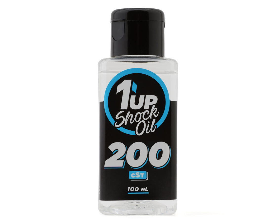 1UP Racing Pure Silicone Shock Oil 100ml 200cst/20wt Long-lasting ...