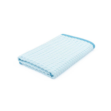 The Rag Company Premium Ftw 16X16 Light Blue Glass Towel - Single