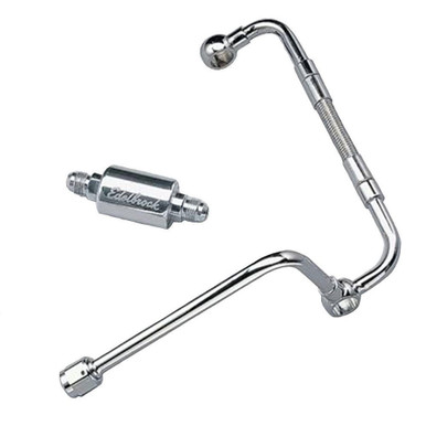 Edelbrock Dual Feed Fuel Line Kit 8128