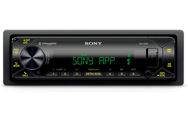 Sony Dsx-Gs80 Single Din Digital Media Receiver With Built In Amplifier