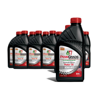 Penngrade 10W40 Racing Oil Cs/12Qt Partial Synthetic