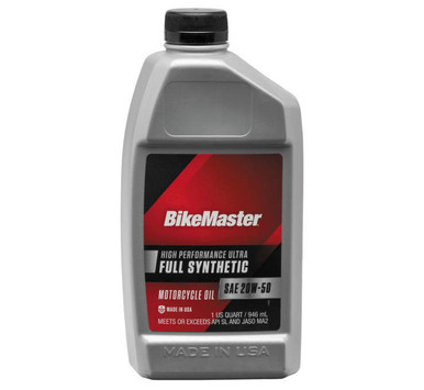 Bikemaster Full Synthetic 20W50 Oil - 1 Qt