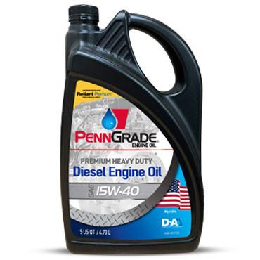 Penngrade Reliant Premium Hdeo Sae 15W-40 Oil - 5 Quart