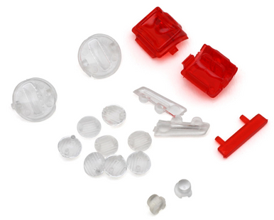 Axial SCX30 Jeep Wrangler JLU LED Lights Molded Lenses Set Hard Body ...