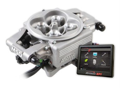 Msd Ignition Atomic 2 Efi Throttle Body Kit - Natural Finish