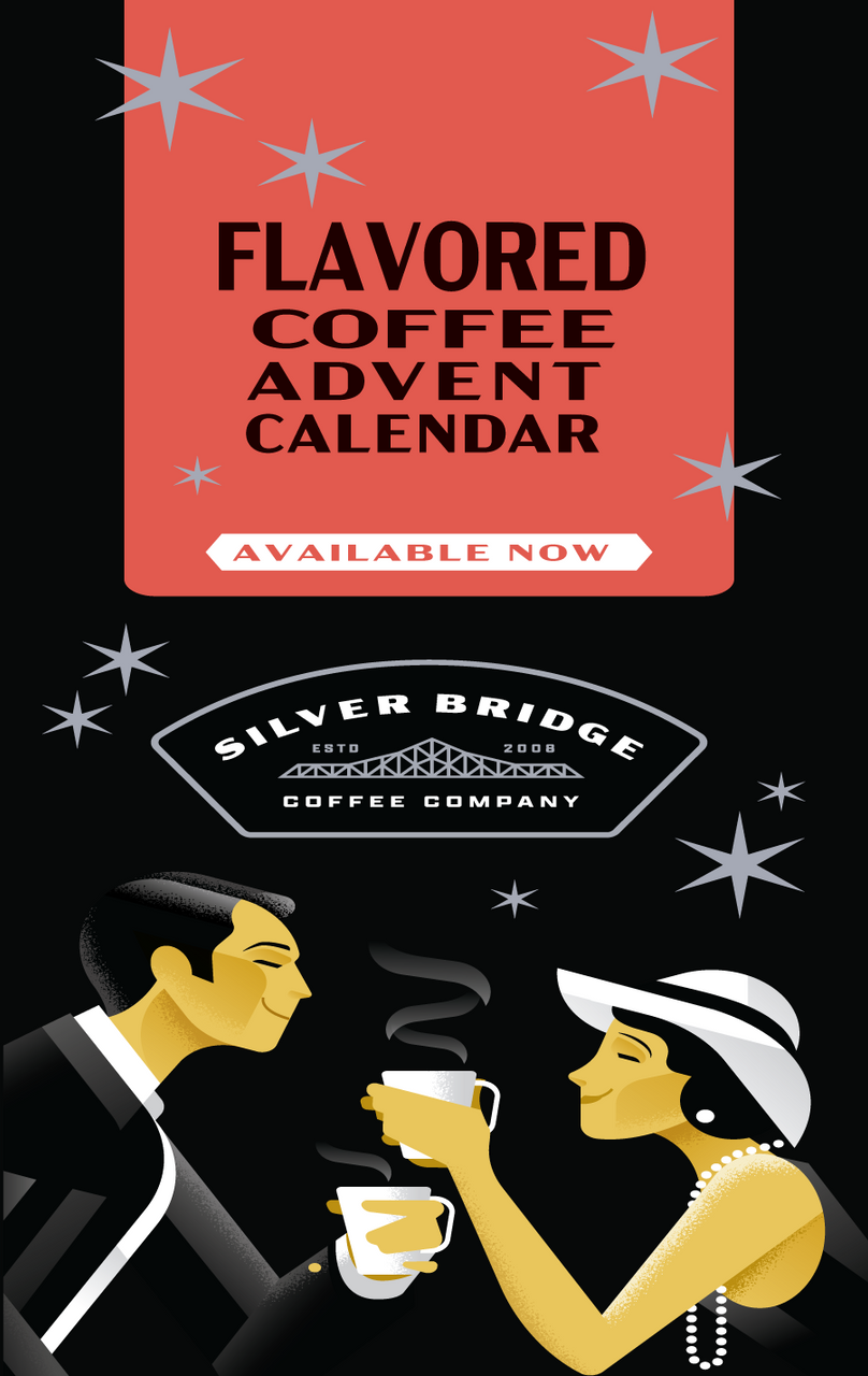 Flavored Coffee Advent Calendar - Silver Bridge Coffee Company
