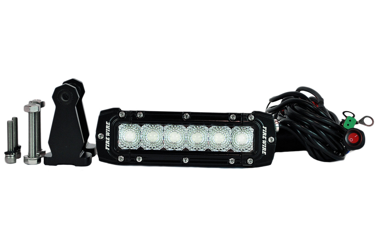 6 Inch Single Row LED Light Bar - FIREWIRE LEDs