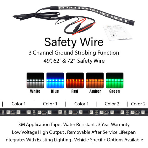 Safety Wire 4-1 Splitter - FIREWIRE LEDs