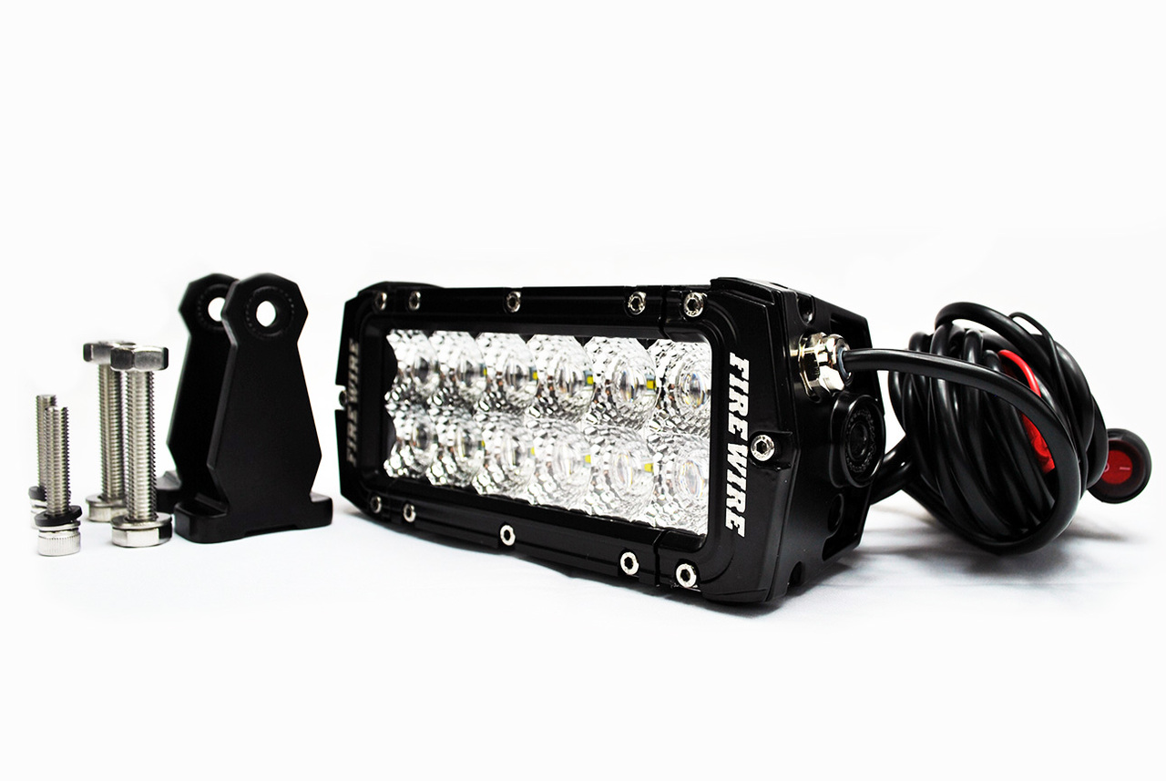 6 Inch Dual Row LED Light Bar - FIREWIRE LEDs