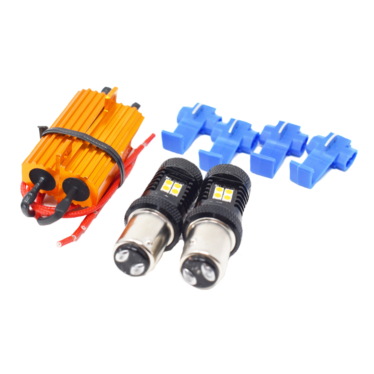 1157 Amber Front Turn Signal Bulbs - FIREWIRE LEDs