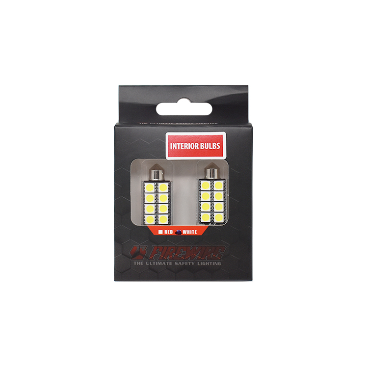 44MM CAN Bus LED White Interior Bulbs - FIREWIRE LEDs