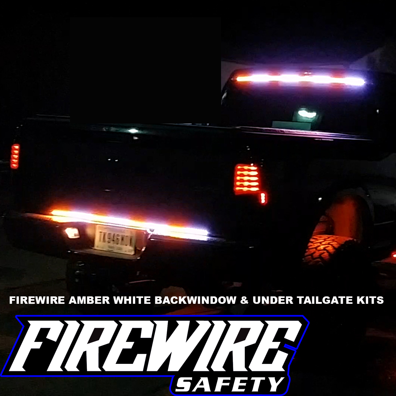 FIREWIRE BACK WINDOW STROBE KIT - FIREWIRE LEDs