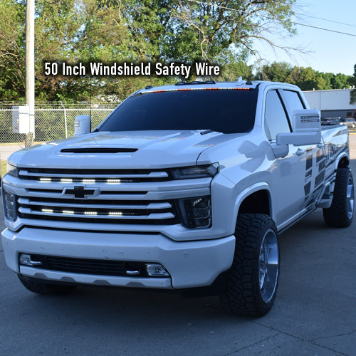 50 Inch Windshield Safety Wire - FIREWIRE LEDs