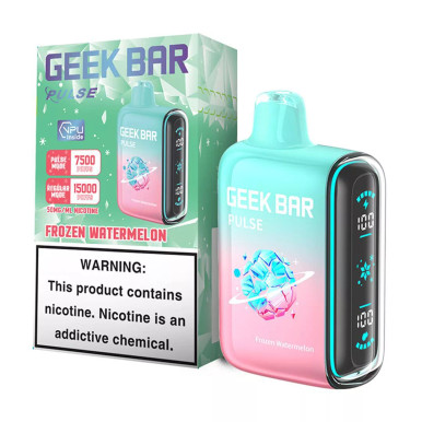 GEEK BAR PULSE 5% NIC 15000 PUFFS VAPE – FROZEN WATERMELON (FROZEN ...