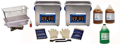 Sharpertek Double Handgun Cleaning System | iUltrasonic Ultrasonic Cleaners