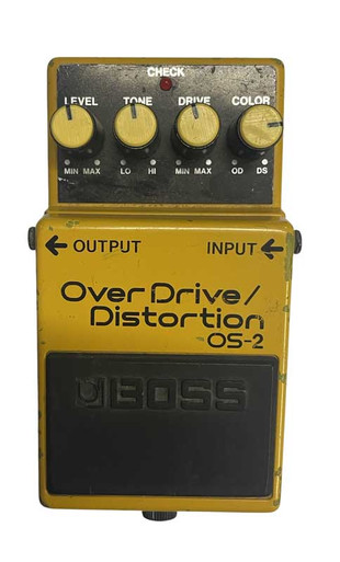 Boss OS2 Overdrive Distortion guitar effects pedal - Guitar Village