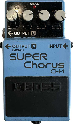 Boss CH-1 CH1 Super Chorus Guitar effect pedal - Guitar Village