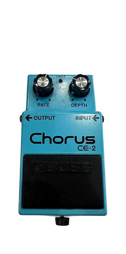 Boss CE2 Chorus Pedal Made in Japan Black Label Mint CE-2 - Guitar Village