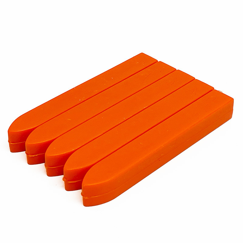 5 X Sticks of ORANGE wax | Seals4You