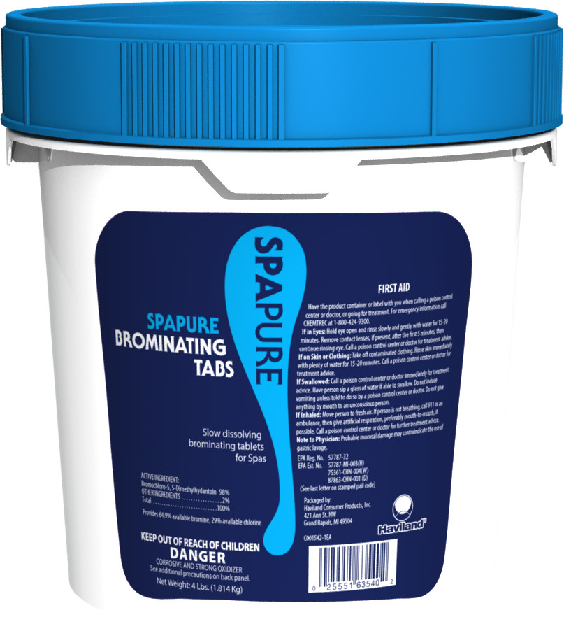 SpaPure Bromine Tablets 4 lb | Fast Shipping