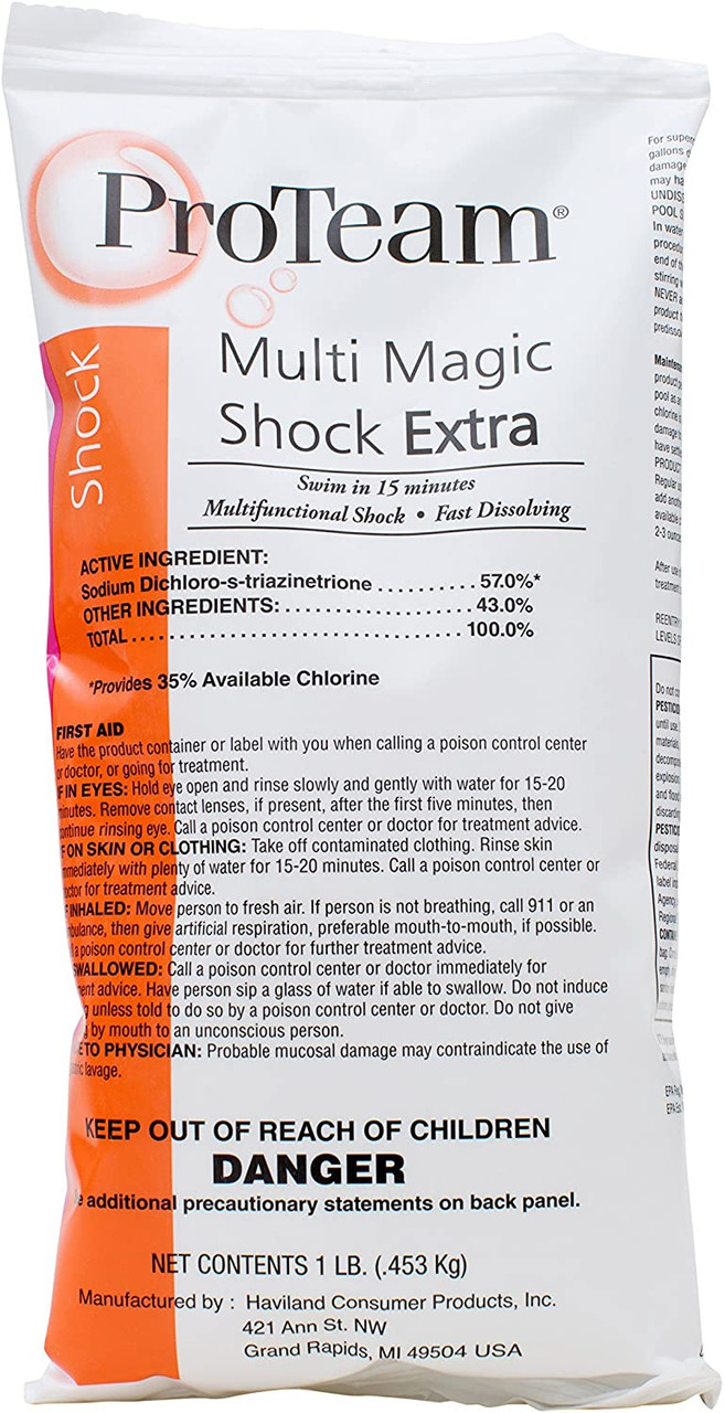ProTeam Multi-Magic Shock Plus 1 lb Bag | Fast Shipping