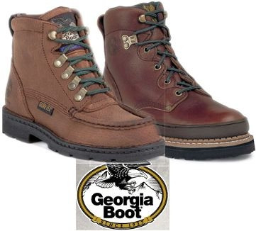 Georgia Boot Work Pull On Lace Up and more