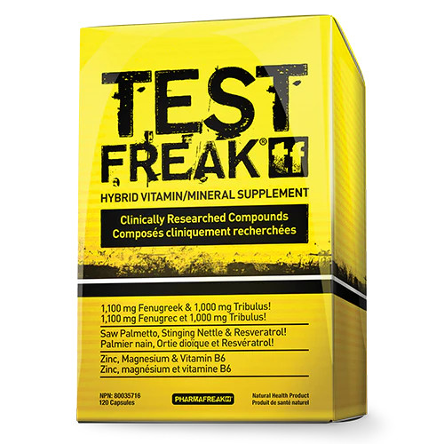 PHARMAFREAK TEST FREAK, 120 VEGETABLES CAPSULES - HD Nutraceuticals