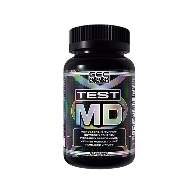 GEC TEST MD, 120 CAPSULES - HD Nutraceuticals
