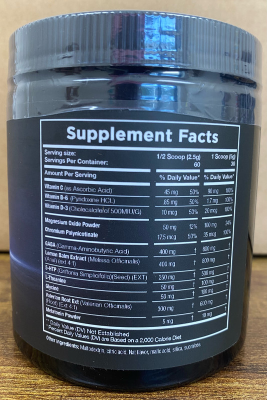 SWOLE AF NIGHT NIGHT MF SLEEP FORMULA TIGERS BLOOD, 30 SERVINGS - HD ...